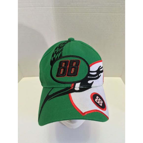 88 Racing | Accessories | 88 Racing Green Nascar Legend Jarrett Flame ...